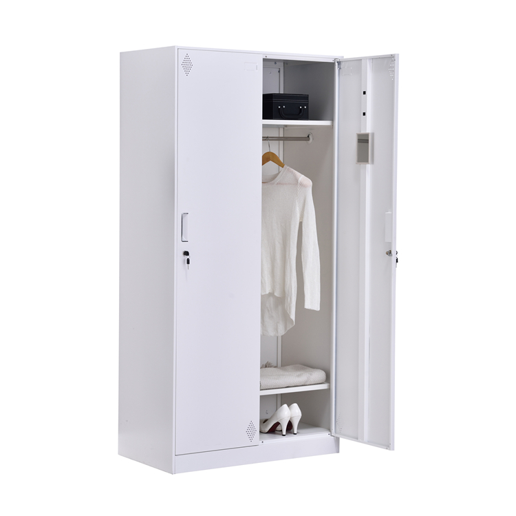 Narrow Edge 2 Door Steel Locker Wardrobe Metal Locker Minno Office ...