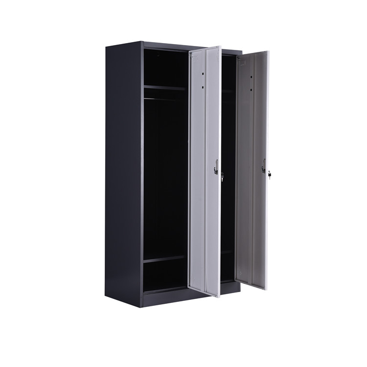 Bedroom Furniture 2 Door Metal Clothes Lockers Minno Office Furniture