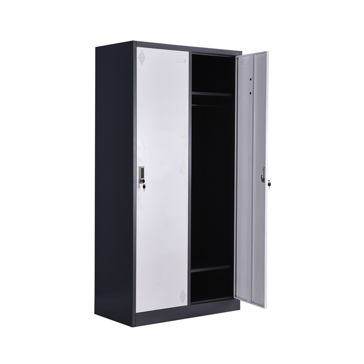 Bedroom Furniture 2 Door Metal Clothes Lockers Minno Office Furniture