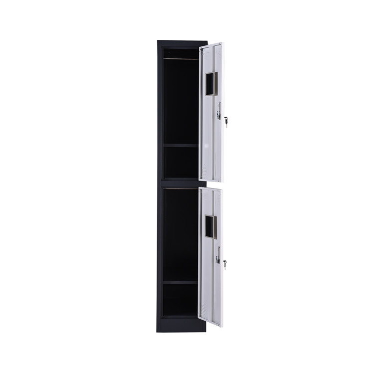 Vertical 2 doors Cion Operated Locker Use in School Gym Minno Office ...