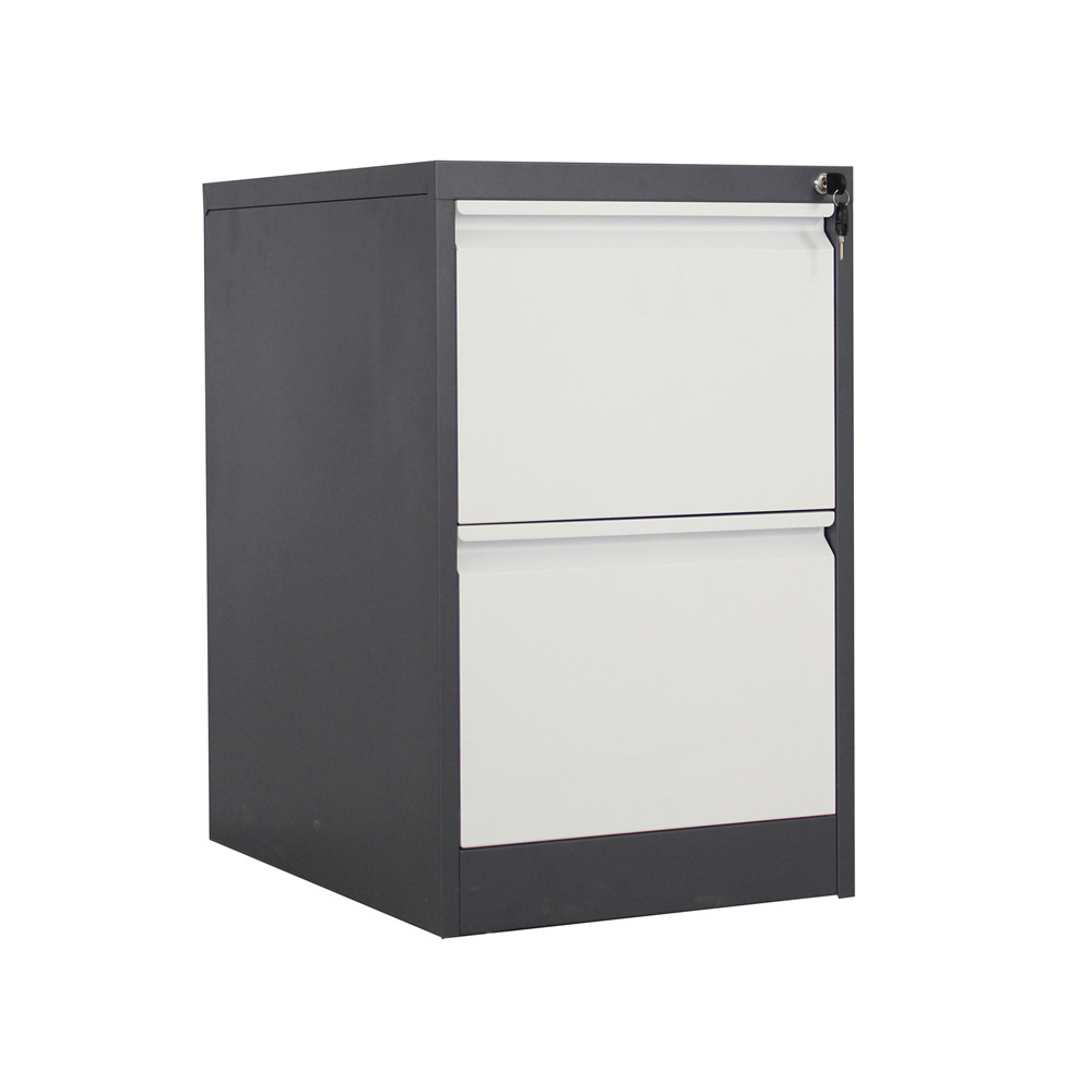 2 Color Gooseneck Stainless Filing Drawer Cabinet Minno Office Furniture