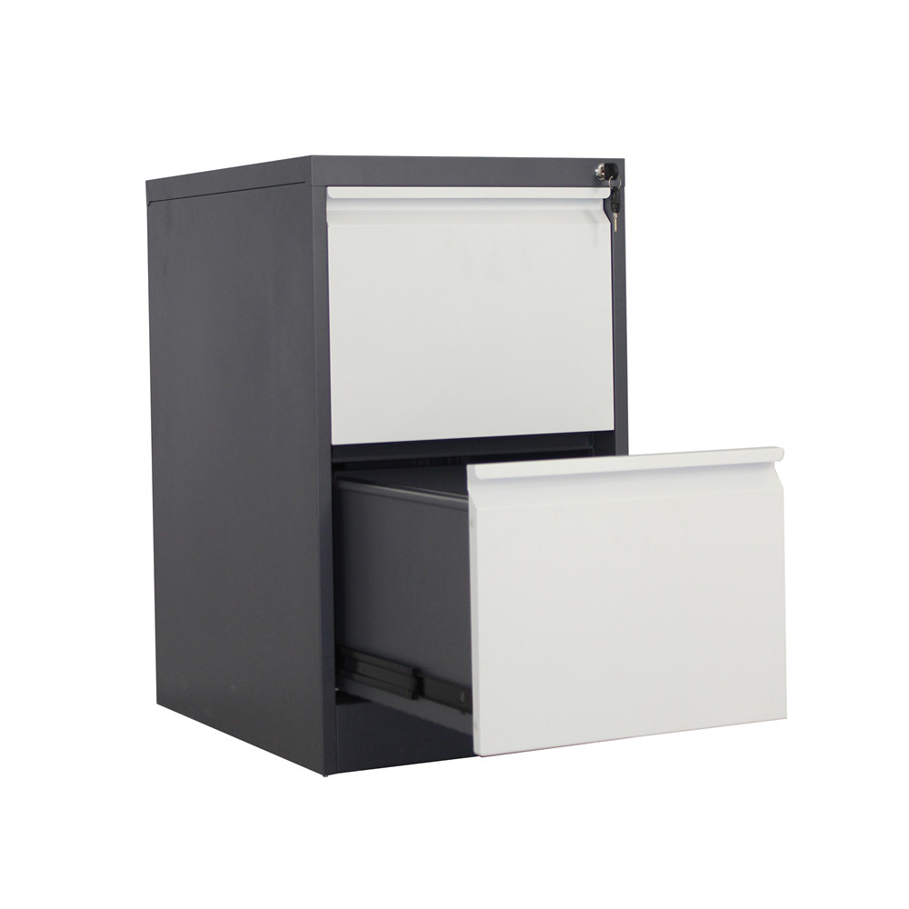 2 Color Gooseneck Stainless Filing Drawer Cabinet Minno Office Furniture