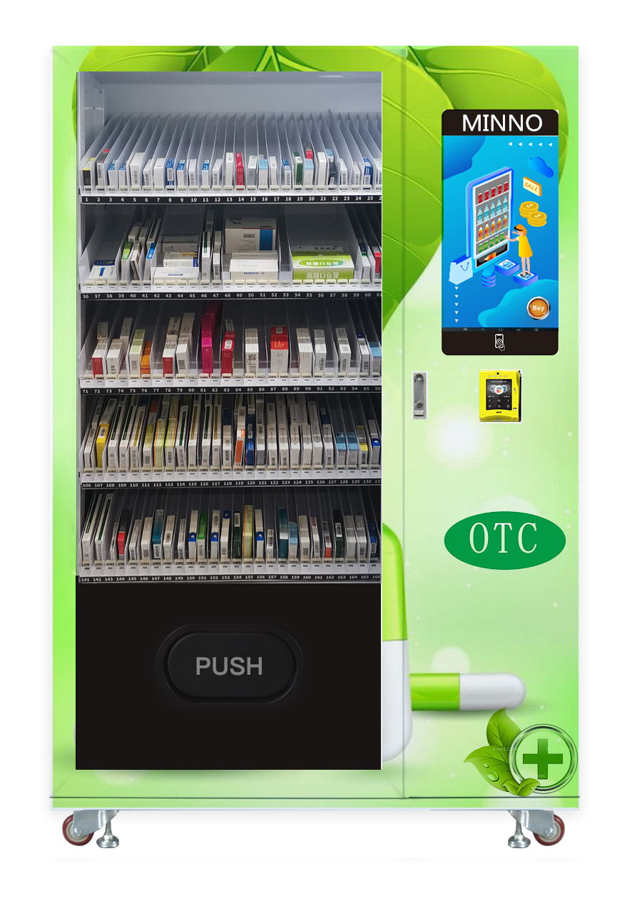 custom smart vending machine box automat medicine vending machine 24 ...